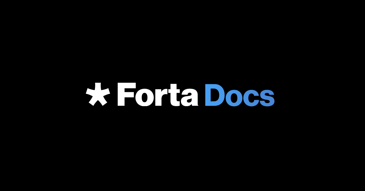Network Overview - Forta Docs